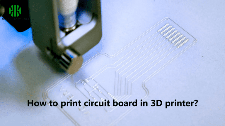 How to print circuit board in 3D printer?