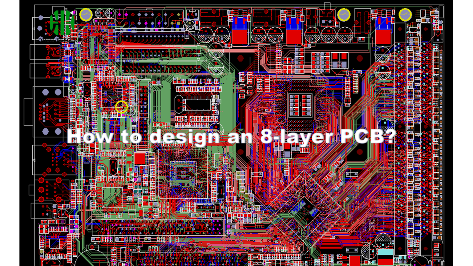 How to design an 8-layer PCB?
