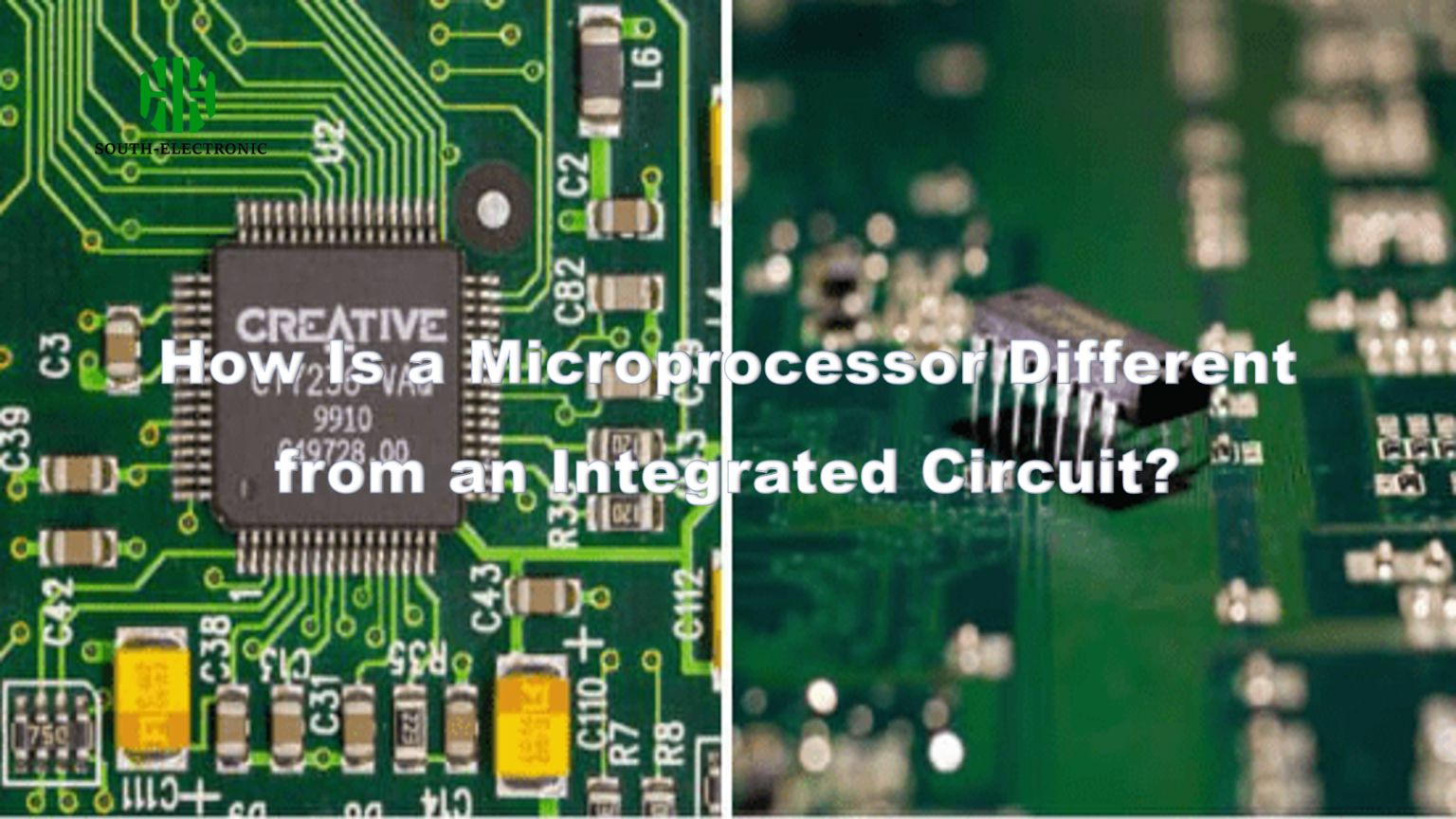 How Is a Microprocessor Different from an Integrated Circuit?