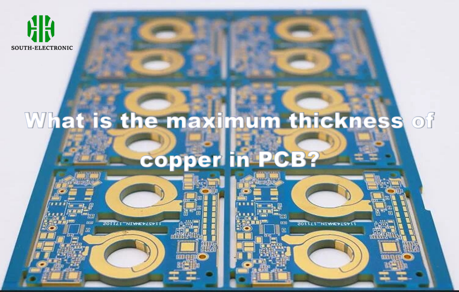 What is the maximum thickness of copper in PCB?