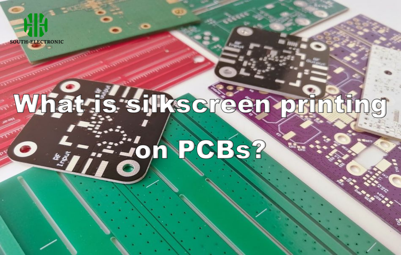 What is silkscreen printing on PCBs? What is its main purpose?