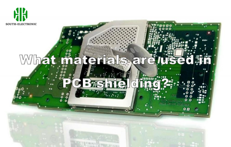 What materials are used in PCB shielding?